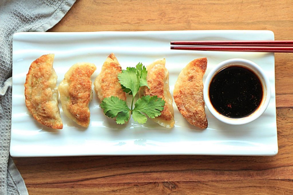 Japanese Pork and Leek Gyoza - Aroma and Essence