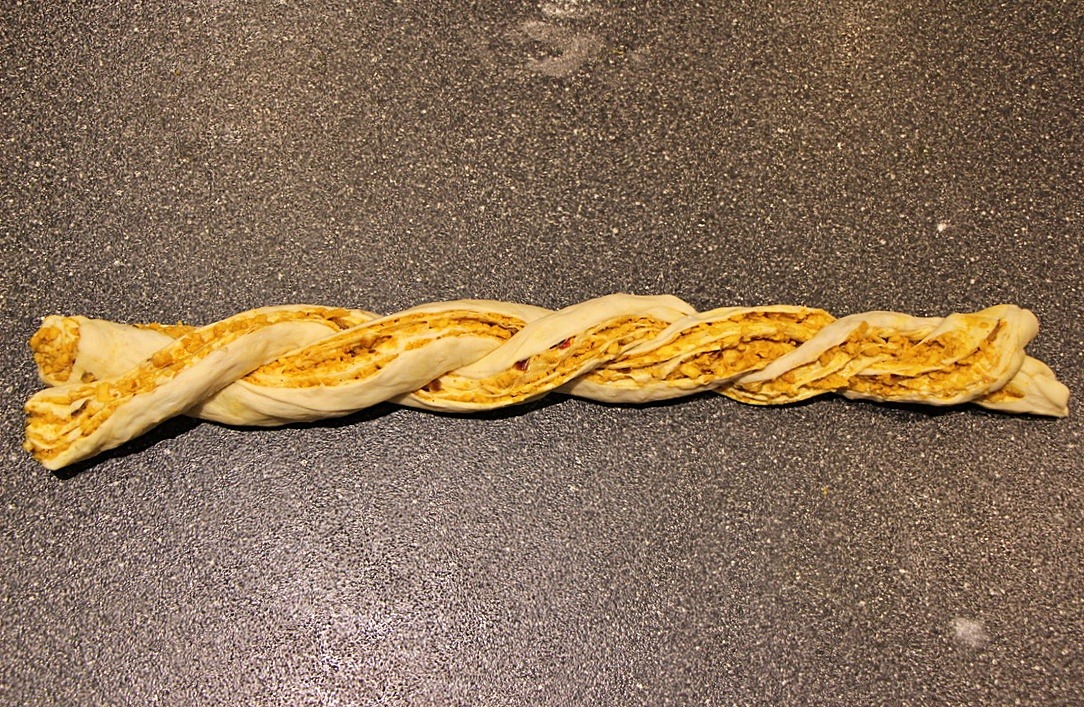 Spicy Paneer Twist Bread - Aroma and Essence