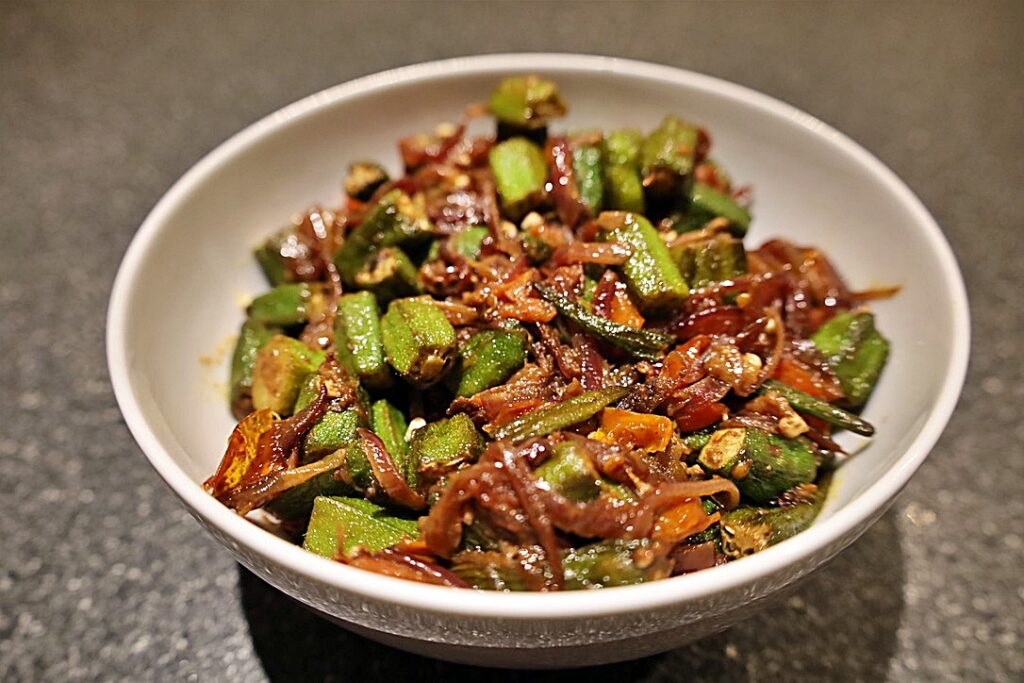 Bhindi Masala - Indian Okra Curry - Aroma and Essence
